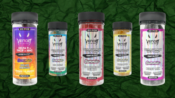 Venom D9 THC-P Gummies 12000MG | A Flavorful Experience - Delta Stuff ...