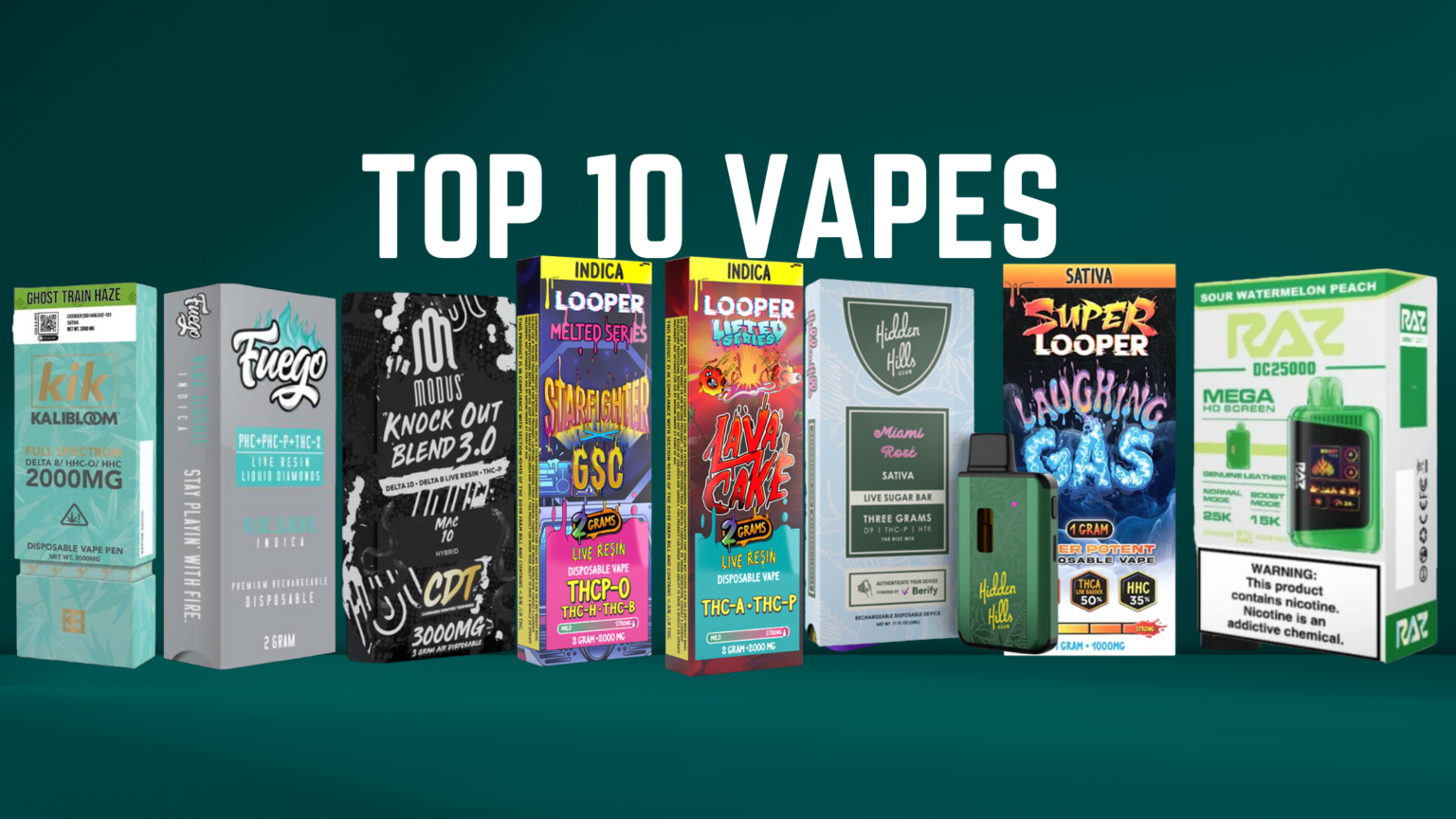 Top 10 Disposable Vapes At DeltaStuff - Delta Stuff | Premium THC ...